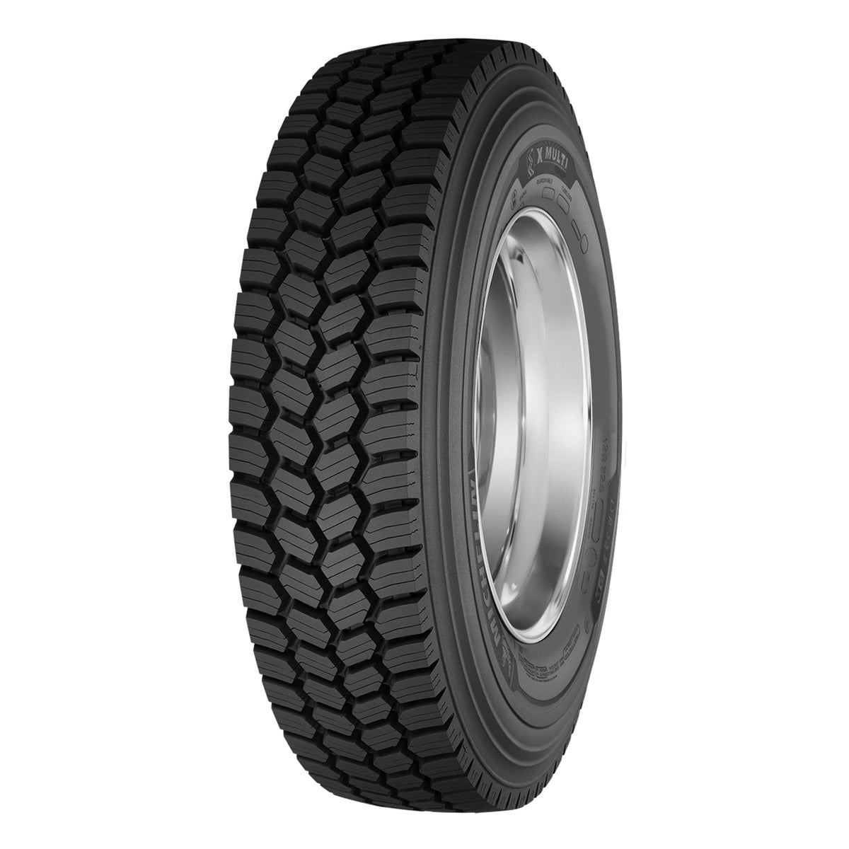 12R22.5 16PR H Michelin X Multi Grip D Drive TL – Budget Truck Tires