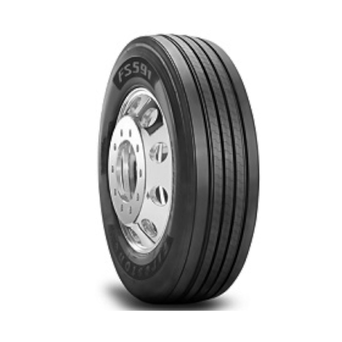 11R22.5 14PR G Firestone FS591 Steer TL – Budget Truck Tires