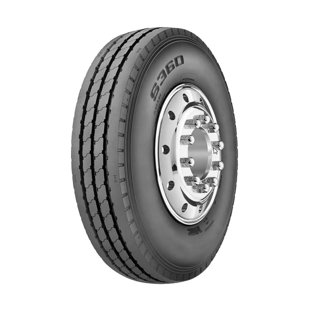11R22.5 16PR H 146/143L General AMERI*STEEL S360 Steer – Budget Truck Tires