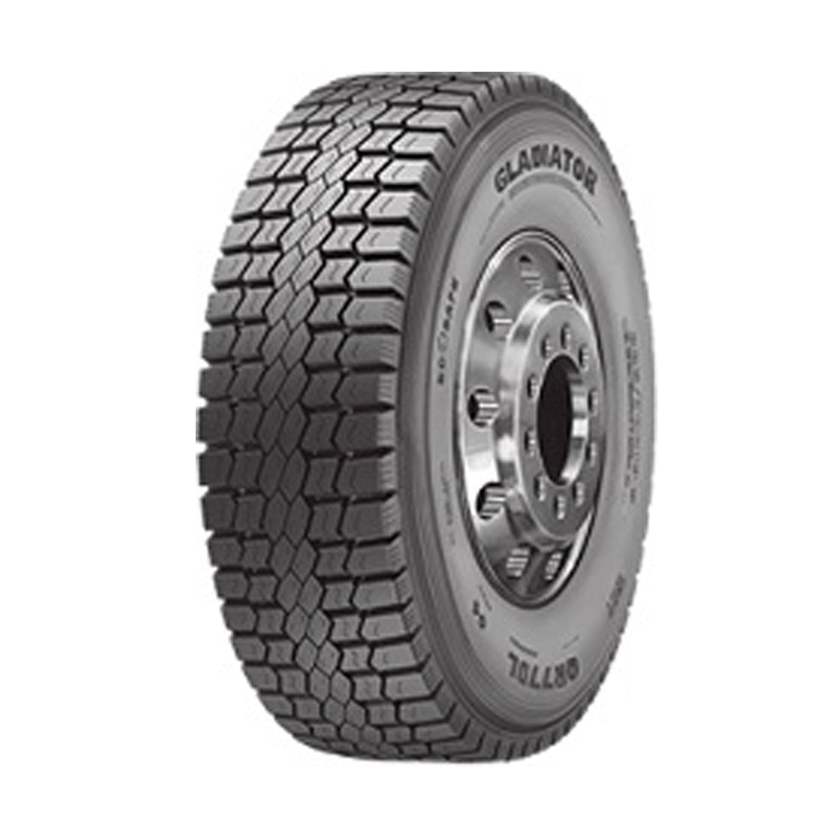 12R22.5 16PR 152/148L Gladiator QR77-DL TL – Budget Truck Tires