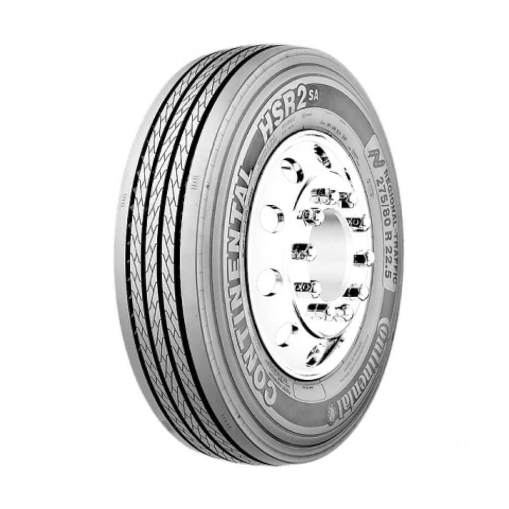 275/70R22.5 18PR J Continental HSR2 SA TL – Budget Truck Tires