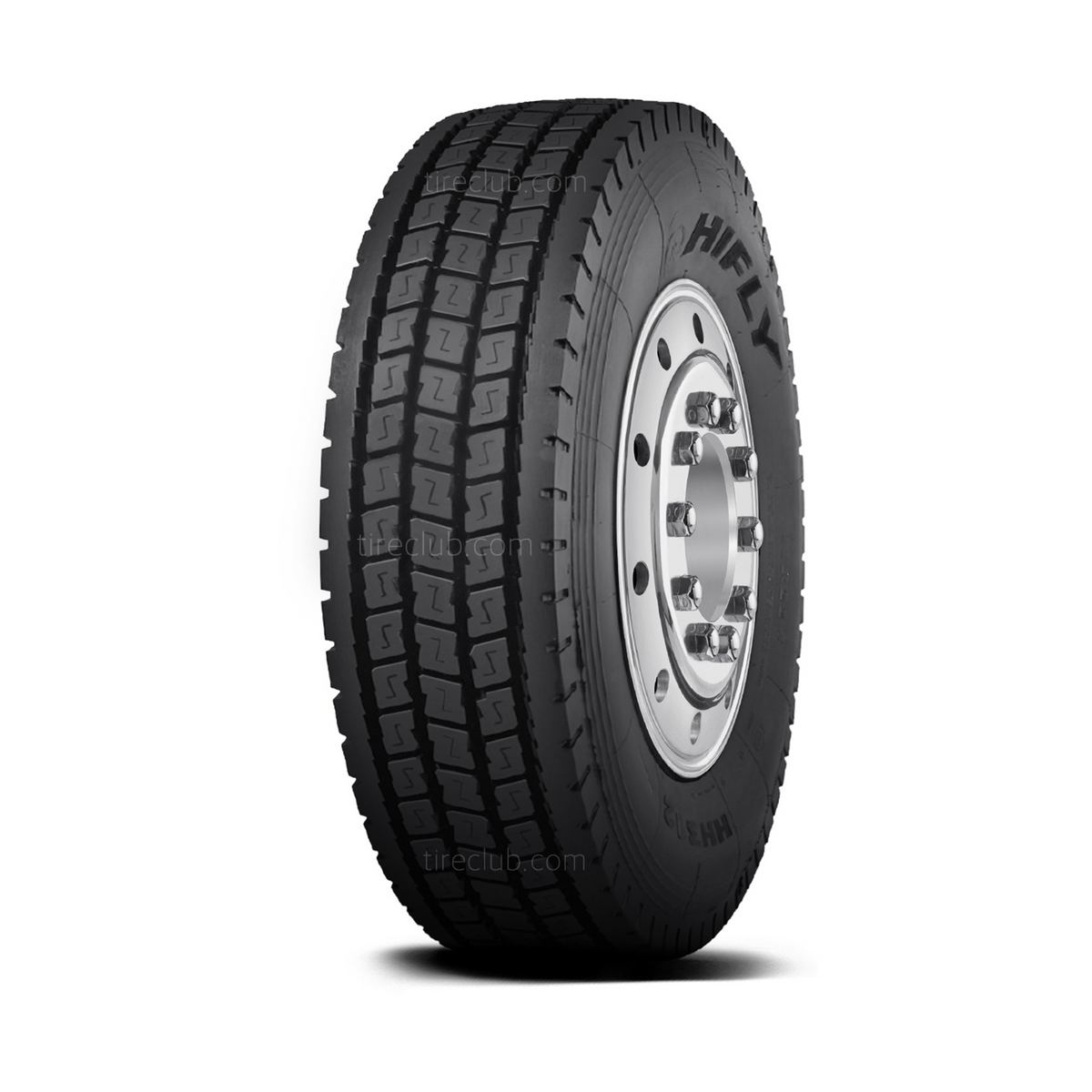 295/75R22.5 16PR H 146/143L Hi-Fly HH312 Drive – Budget Truck Tires