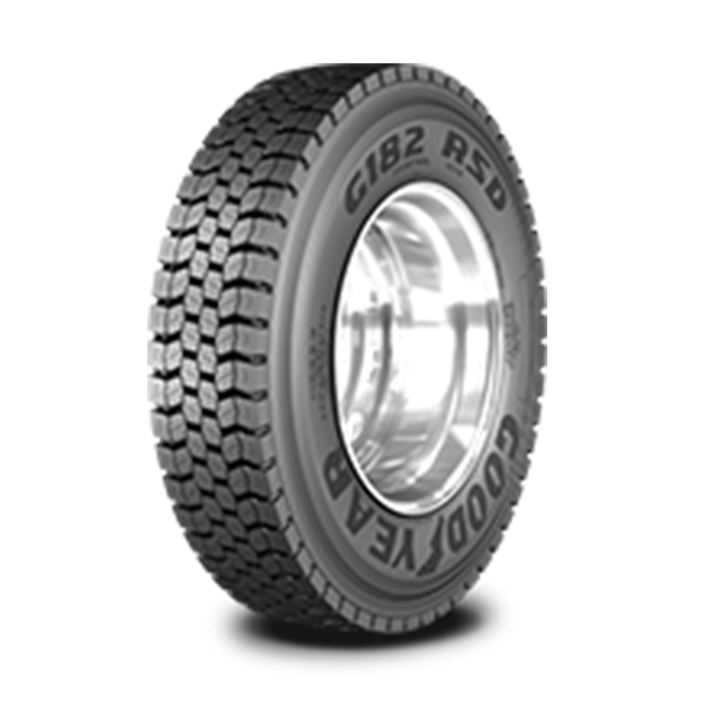295/75R22.5 14PR G 144L Goodyear G182 RSD Drive – Budget Truck Tires